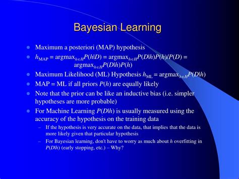 PPT Bayesian Learning PowerPoint Presentation Free Download ID 2159569