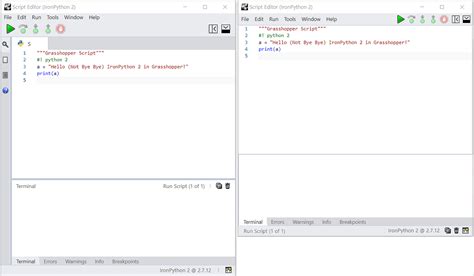 Rhino 8 Grasshopper Script Editor Design Feedback Grasshopper