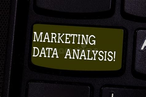 Text Sign Showing Marketing Data Analysis Conceptual Photo Collecting Data Scrutinized And