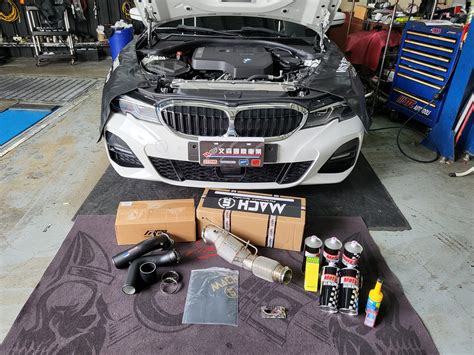 Ws 文森國際車業 Bmw G21 330i B48 排氣 進氣升級 定期保養檢測服務 ️更換motys