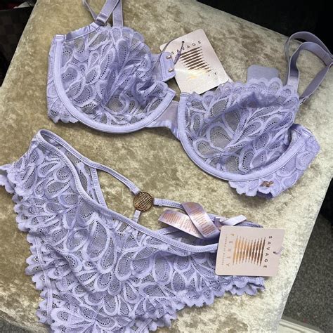 Savage Fenty Underwear Set Savage Not Sorry Unlined Depop