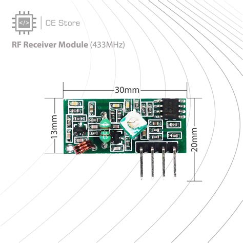 Rf Receiver Module 433mhz Ce Store