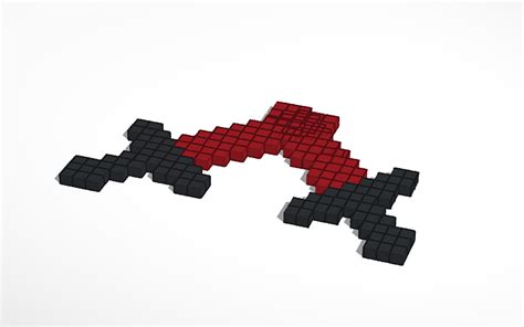 3d Design Minecraft Sword Tinkercad