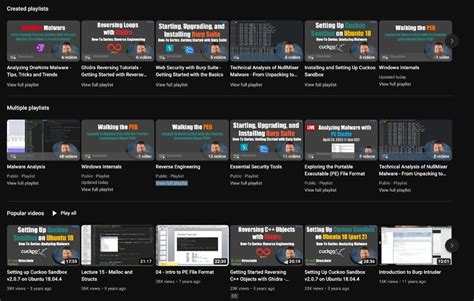 Josh Stroschein On Linkedin Youtube Malware Analysis Reverse Engineering