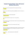 Computer Concepts Module 7 Exam 100 Correct Questions And Answers