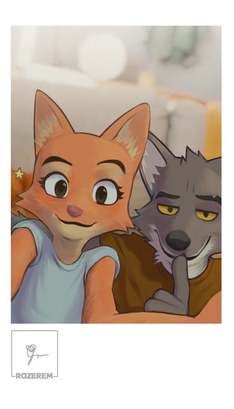 Mr Wolf X Diane Foxington On Tumblr