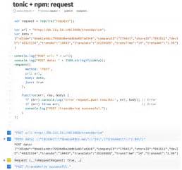 Node Js Why Does My Npm Request Module Work In Tonicdev But Not In My Node App In Openshift