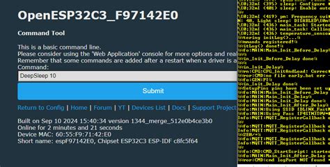 Configuring Openbeken On Esp32 With 4mb Default Using Sdkconfigdefaultsesp32 3