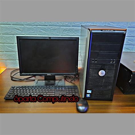 Jual Paketan Dell Optiplex Layar In Wide Ram Gb Ddr Hdd Gb Sudah Wifi Cocok Untuk