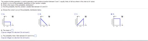 Solved The Random Number Generator Is Used To Generate A Chegg Com