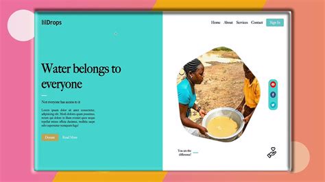 Responsive Hero Section Source Code Html Css Youtube
