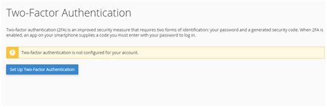 How To Enable Two Factor Authentication In Cpanel Ultahost Knowledge Base