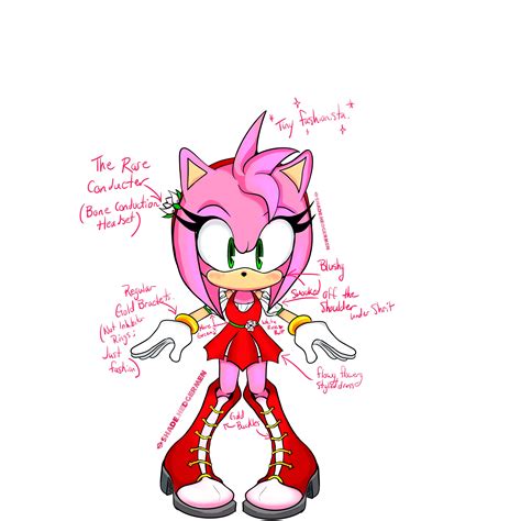 Amy Rose Redesign Final By Shadehedgermen On Deviantart