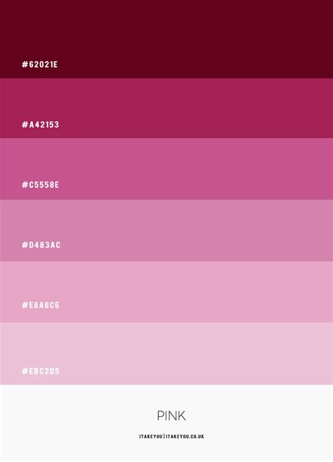 Color Number Code Pink At Tanlexieblog Blog