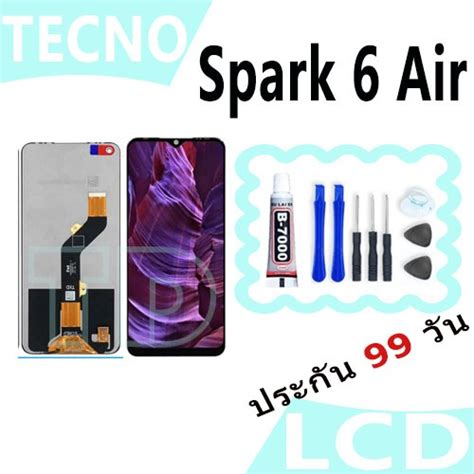 หน้าจอ Lcd Display จอ ทัช Tecno Spark 6 Air อะไหล่มือถือ จอพร้อมทัชสกรีน Tecno Spark6air แถมไข