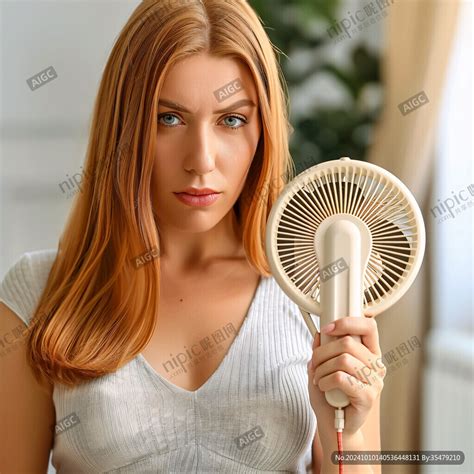 Ai创作图拿扇子的美女 拿扇美女 手持电风扇 吹电风扇 拿扇子的美人 执扇妇女 空调模型 拿扇子女子 小风扇渲染 国外模特美女模特 国外女模特 转动的风扇 带扇子的女孩 国外美女模特 拿扇子的