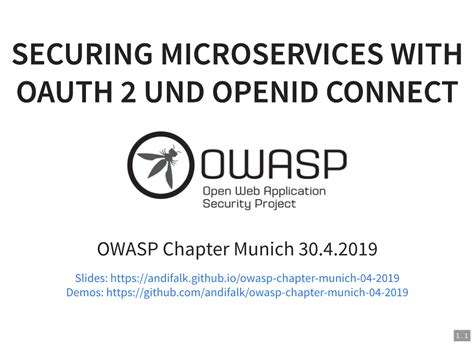 Securing Microservices With Oauth 2 Und Openid Connect Docslib
