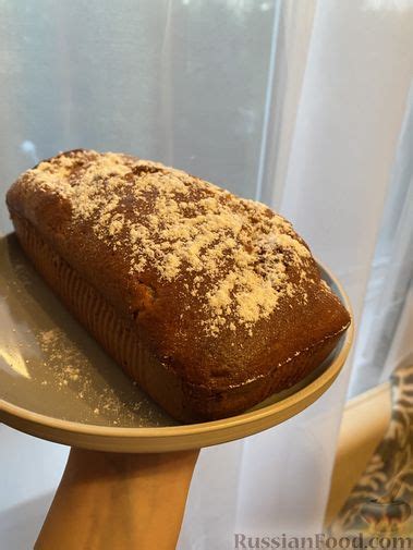 Рецепт: Банановый кекс с ванилью на RussianFood.com