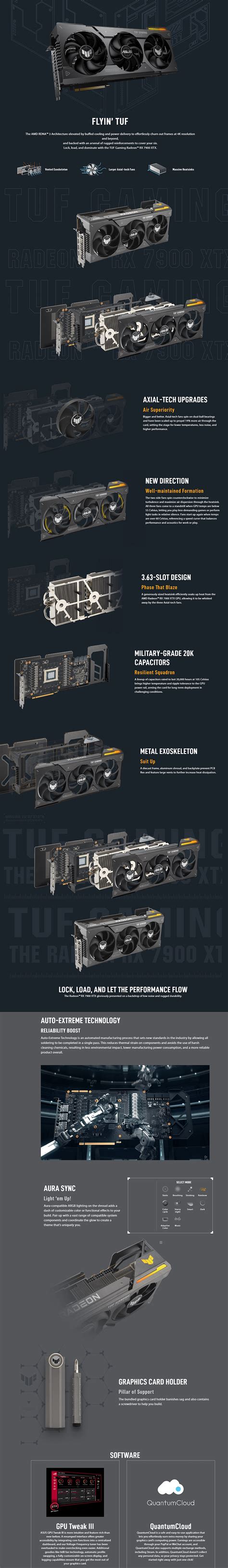Asus Tuf Gaming Radeon Rx Xtx Oc Edition Gb Graphics Card