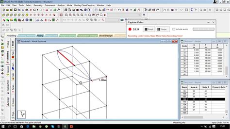 How To Make Model In Staad Youtube