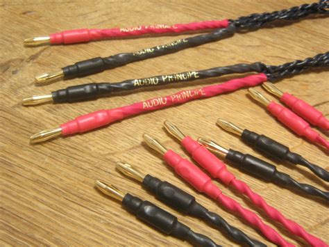Audio Principe Hand Crafted Audio Speaker Cables Interconnects