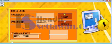 Cara Membuat Tulisan Karakter Pada Textbox Password Menjadi Bintang Tidak Terlihat Pada Vb6