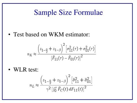 Ppt Sizing Sequential Multiple Assignment Randomized Trials For Survival Analysis Powerpoint