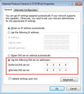IPv4 Properties Drivers Com