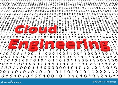 Cloud Engineering Stock Illustration Illustration Of Code 90704043