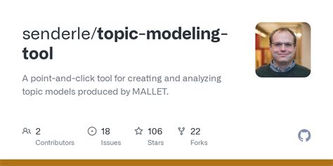 Github Senderletopic Modeling Tool A Point And Click Tool For