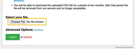 Using The Data Importer