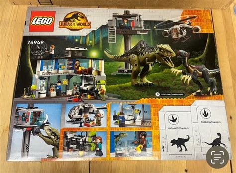 Lego Jurassic World Dominion 76949 Giganotosaurus And Therizinosaurus