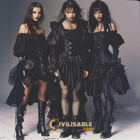 90s Goth Fashion 4 Critical Findings