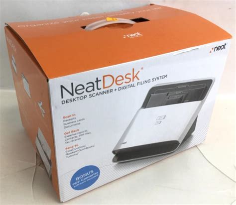 Lot Neatdesk Desktop Scanner And Digital Filing System