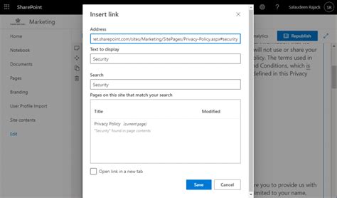 How To Add Page Anchor Links In SharePoint Online Modern Page SharePoint Diary