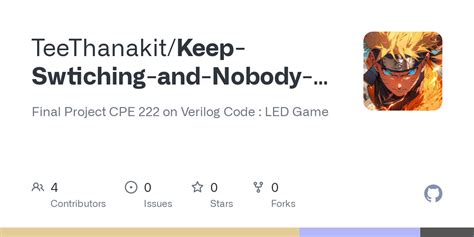 Github Teethanakit Keep Swtiching And Nobody Exploded Final Project Cpe On Verilog Code