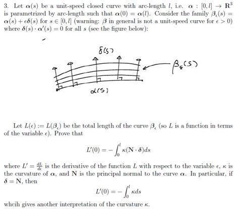 Solved Let Alpha S Be A Unit Speed Closed Curve With Chegg Com