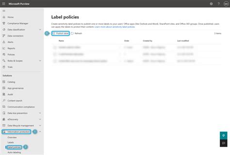 Quick Guide Creating A Sensitivity Label Policy Myrons Security Blog