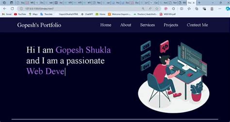 gopesh shukla on linkedin webdevelopment portfolio codsoft javascript css html internship…