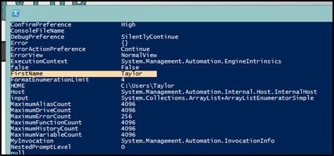 Apprentissage Des Variables Entrées Et Sorties Powershell Azur Plus
