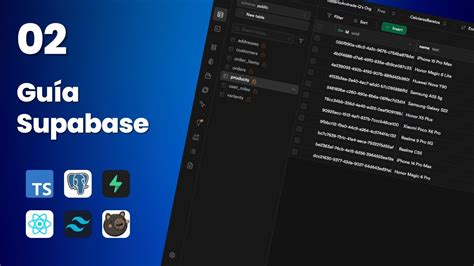 Cómo Crear Un Ecommerce Con React Y Supabase Desde Cero 2 Guía Supabase Youtube