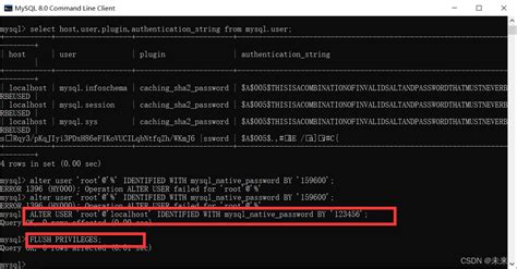 Client Does Not Support Authentication Protocol Requested By Server；consider Upgrading Mysql