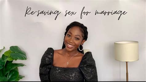 RE SAVING SEX FOR MARRIAGE WHAT THEY DONT TELL YOU YouTube