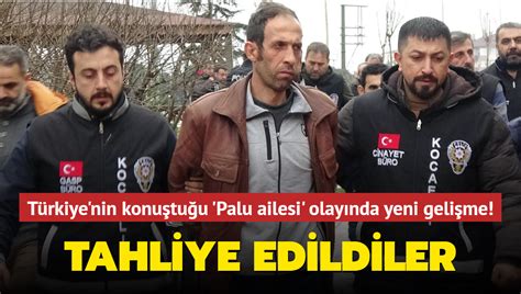 Türkiyenin Konuştuğu Palu Ailesi Olayında Yeni Gelişme Tahliye