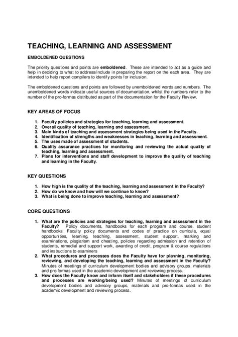 Pdf Teaching Learning And Assessment