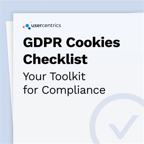 Usercentrics On Linkedin Gdpr Checklist Checklist Usercentrics Gmbh