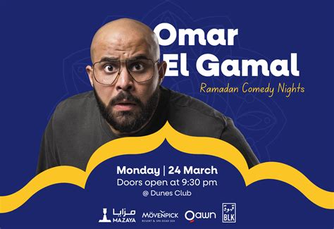 Omar El Gamal In Amman Amman Comedy Club