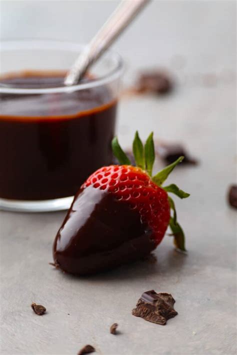 easy chocolate ganache infoodita