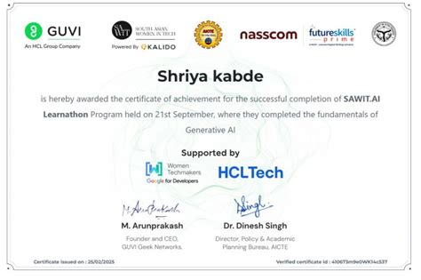 Ai Generativeai Sawitai Machinelearning Womenintech Hcltech