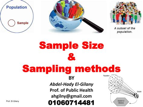 PDF Sample Size Sampling Methods